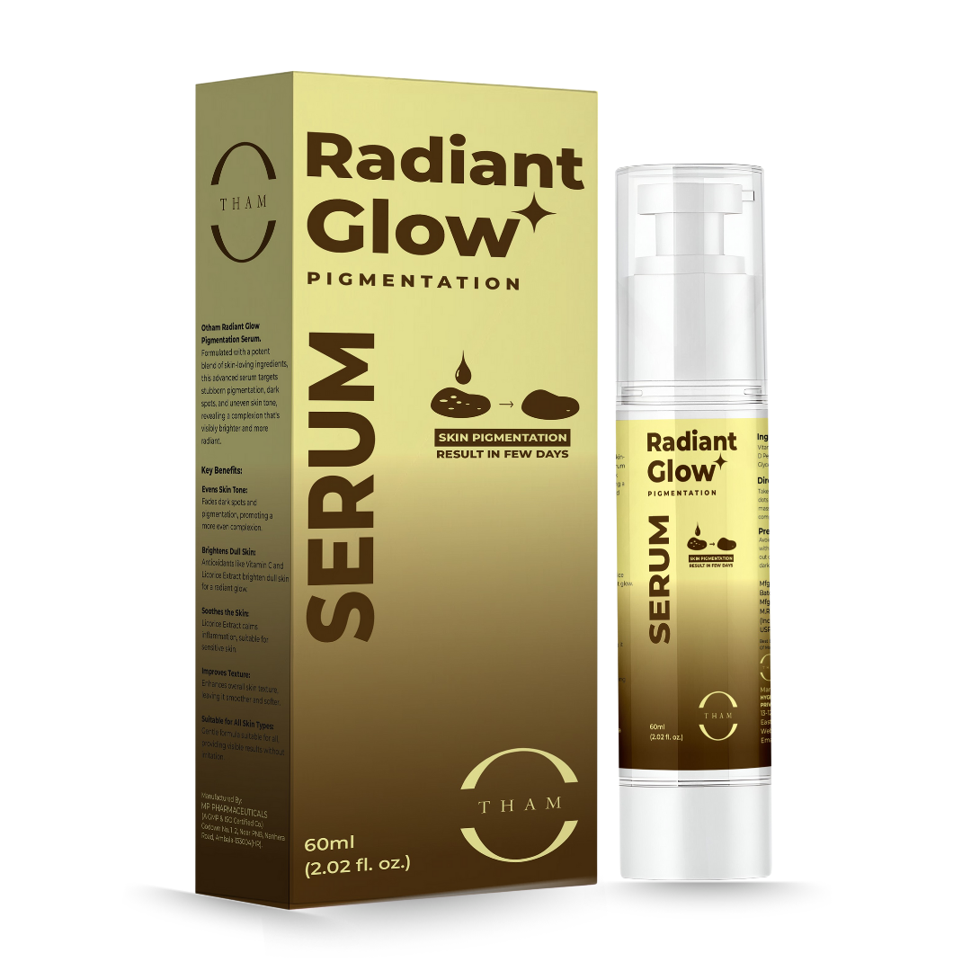 Combo of Skin Pigmentation Free Capsules + Radiant Glow Serum | otham.in